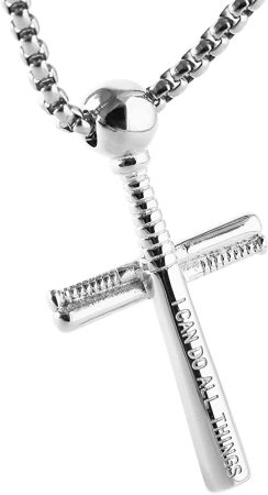 9 Best Baseball Bat Cross Necklaces in 2021 - Baseball Warehouse